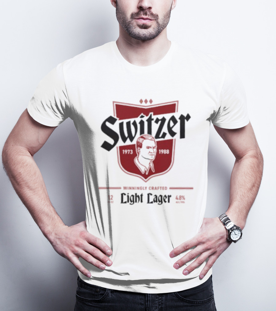 Switzer Light Lager Winningly Crafted Lager 4% T-Shirt
