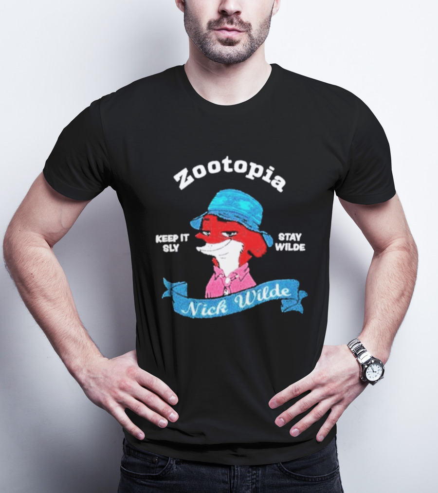 Zootopia Nick Wilde Keep It Sly Stay Wilde T-Shirt