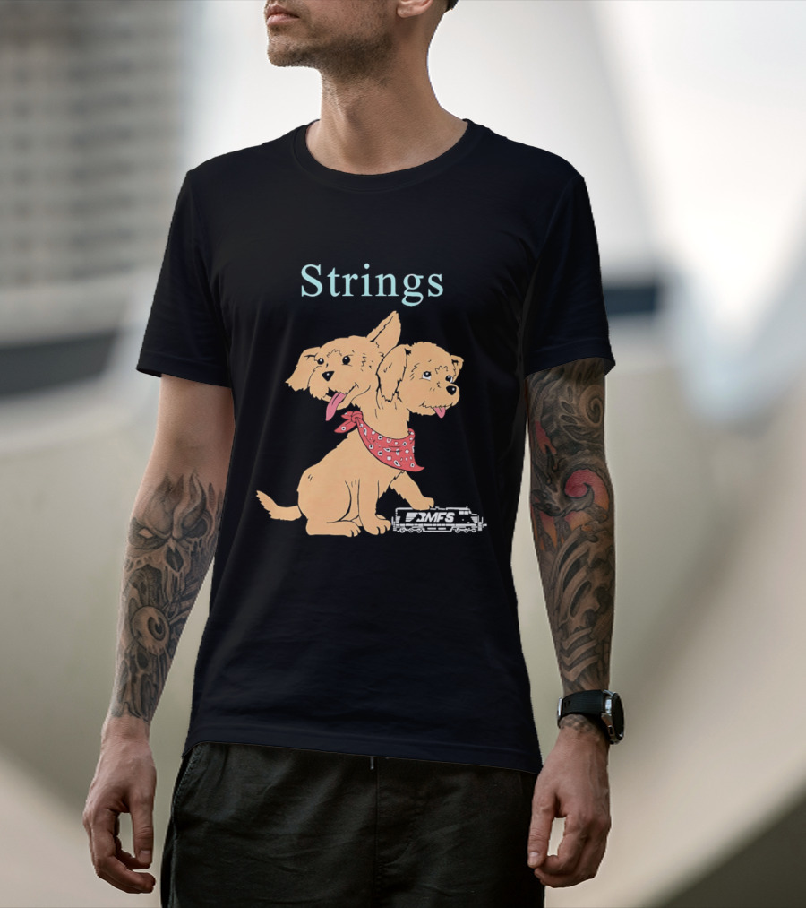 Strings Two Headed Dog PMFS T-Shirt