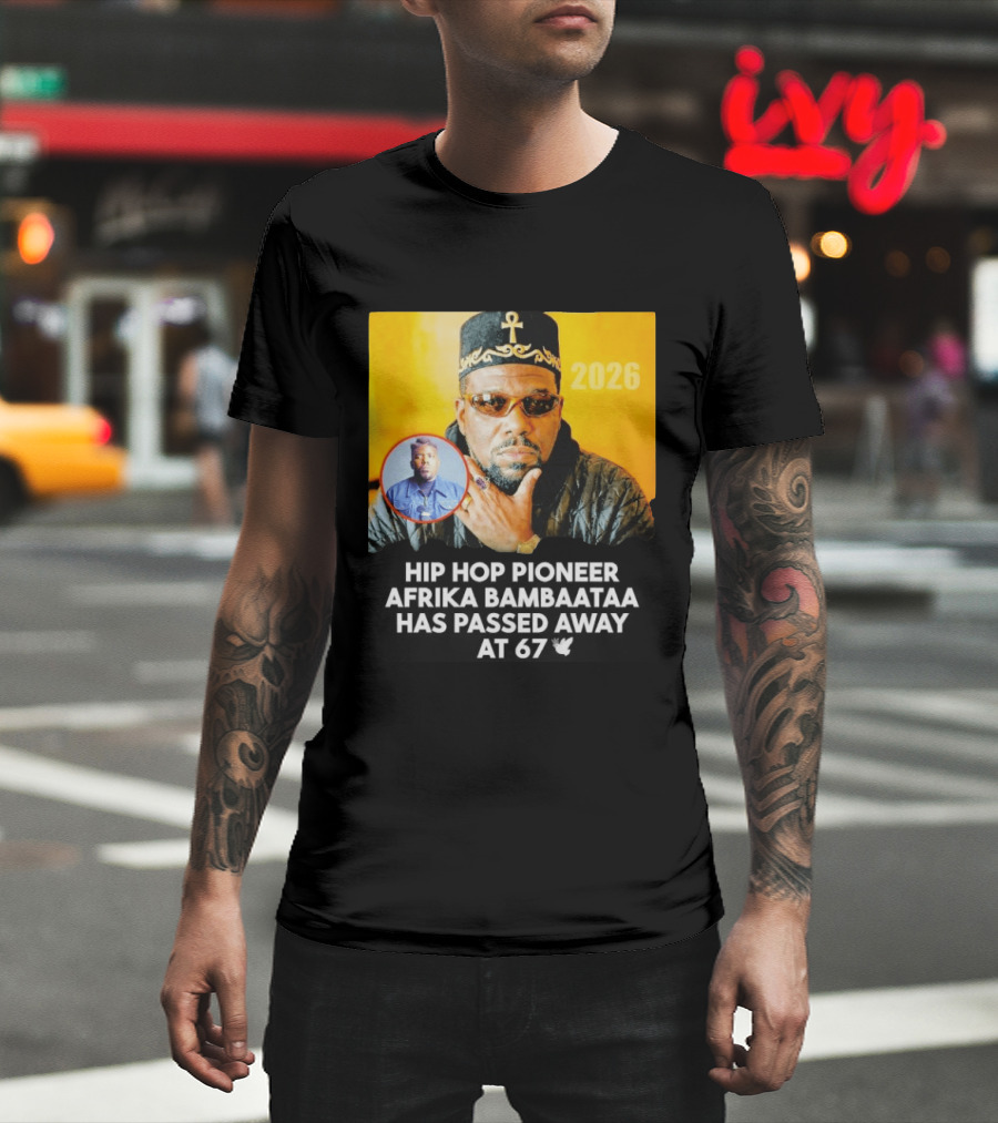 Afrika Bambaataa Hip Hop Pioneer Legacy Lives On T-Shirt