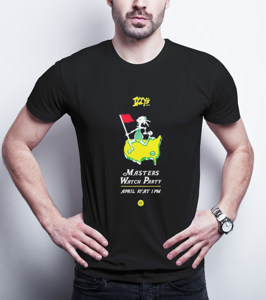 Izzy's Masters Party April 10th 1PM Golf Event T-Shirt