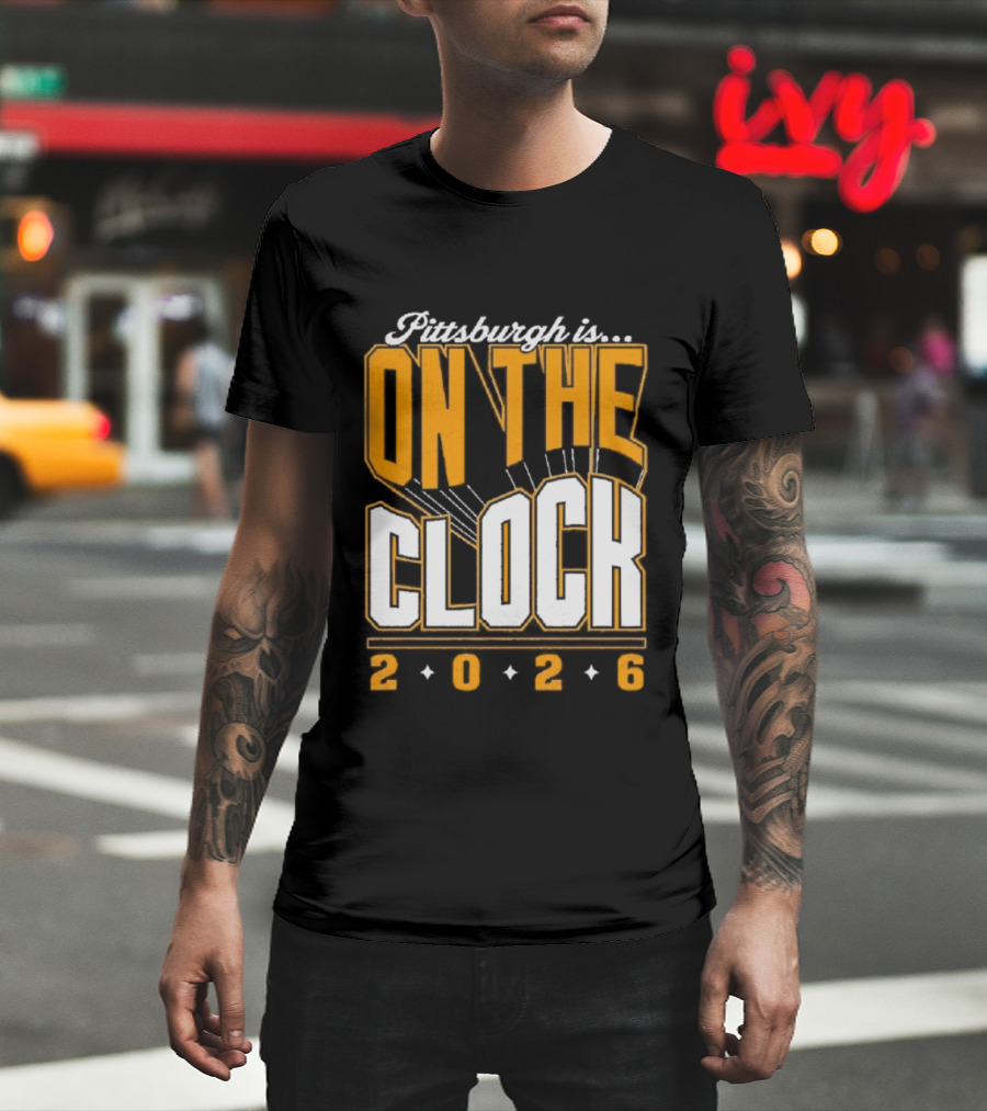 Pittsburgh Is On The 2026 Football Draft Countdown T-Shirt