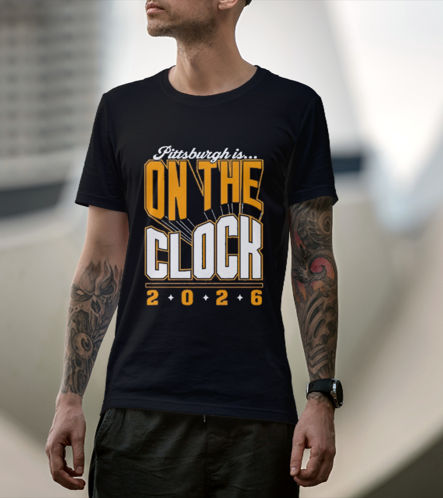 Pittsburgh Is On The 2026 Football Draft Countdown T-Shirt