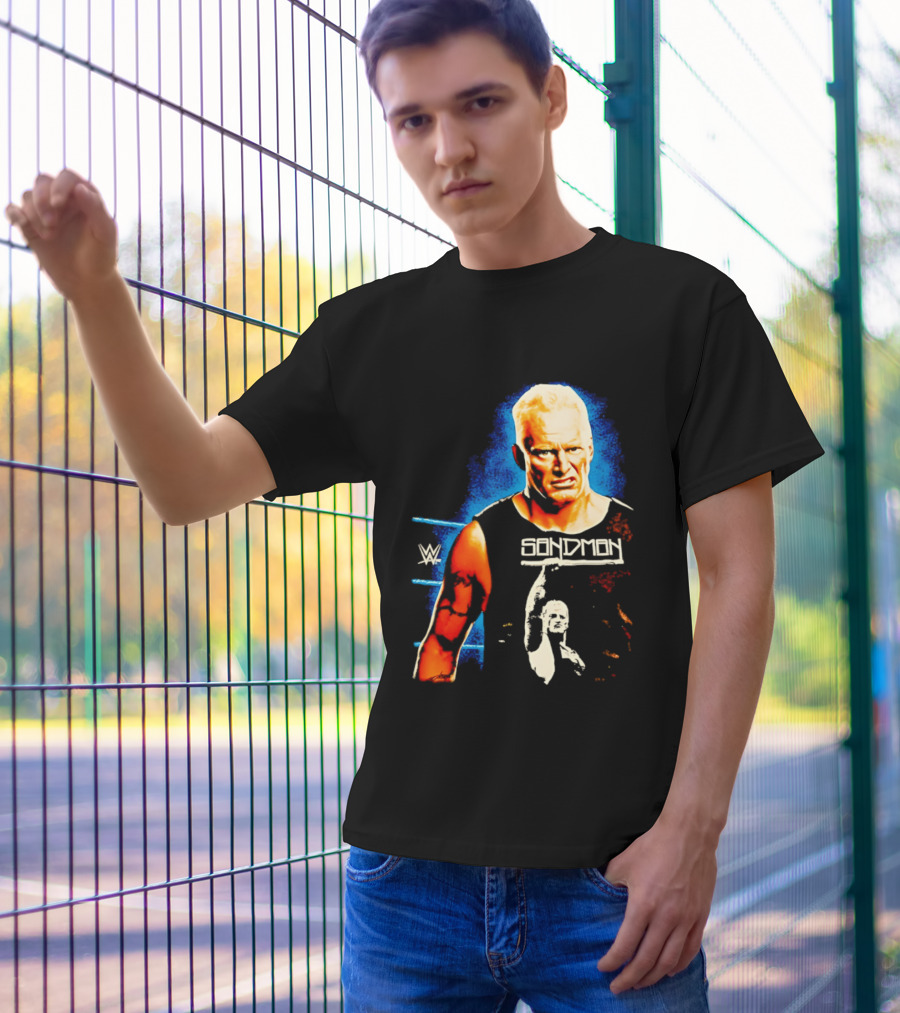Wrestling Icon Sandman WWE Hardcore Legend T-Shirt