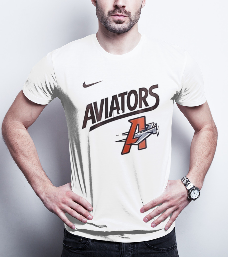 Nike Las Vegas Aviators A Logo Nike Swoosh T-Shirt