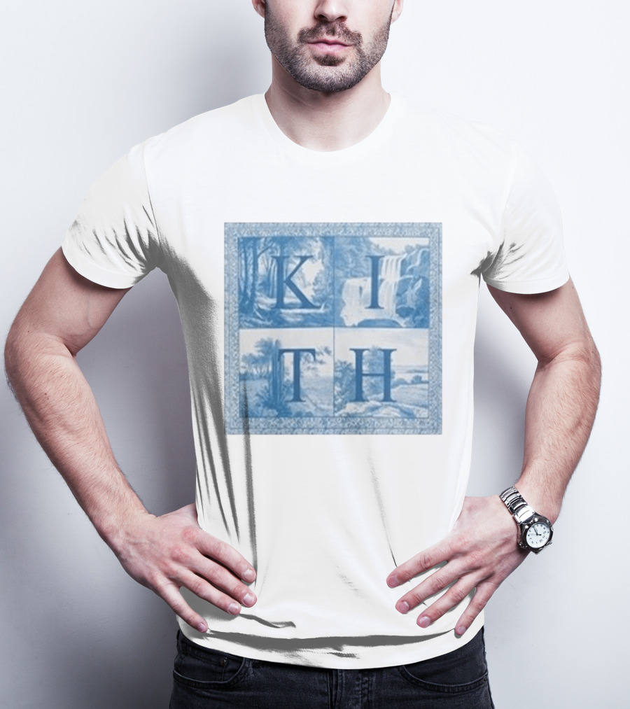 Dallas Stars Kith Engraving Thomas Harley Nature Landscape T-Shirt