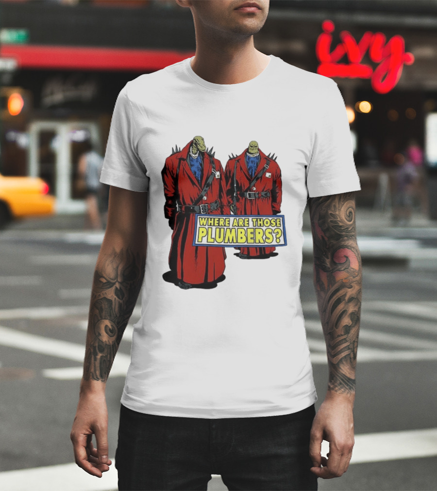 Goomba Super Mario Bros 1993 Where Are Those Plumbers? T-Shirt