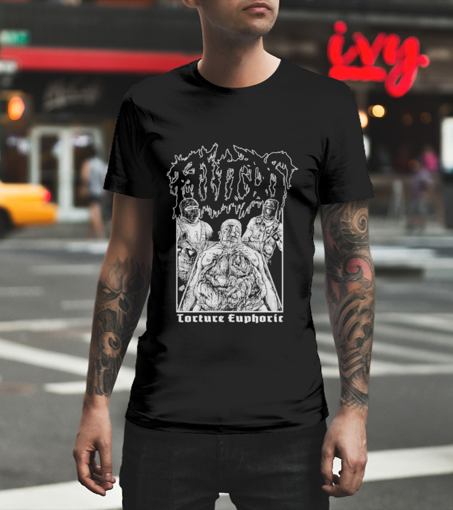 Fluids Torture Euphoric Gruesome Horror Fantasy T-Shirt