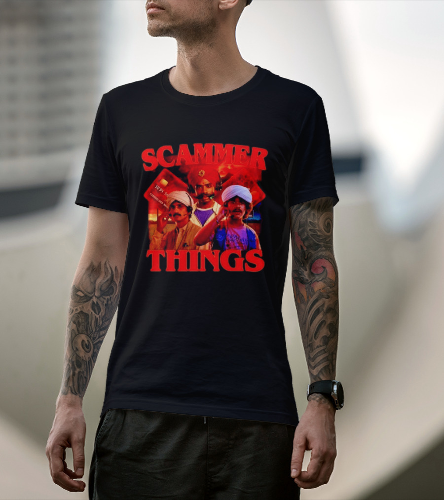 Scammer Things Credit Card Call Center T-Shirt