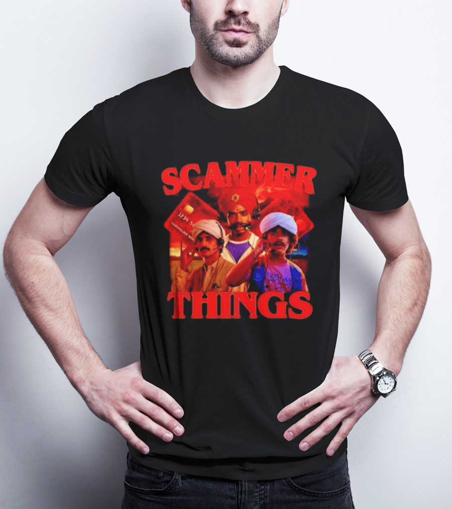 Scammer Things Credit Card Call Center T-Shirt