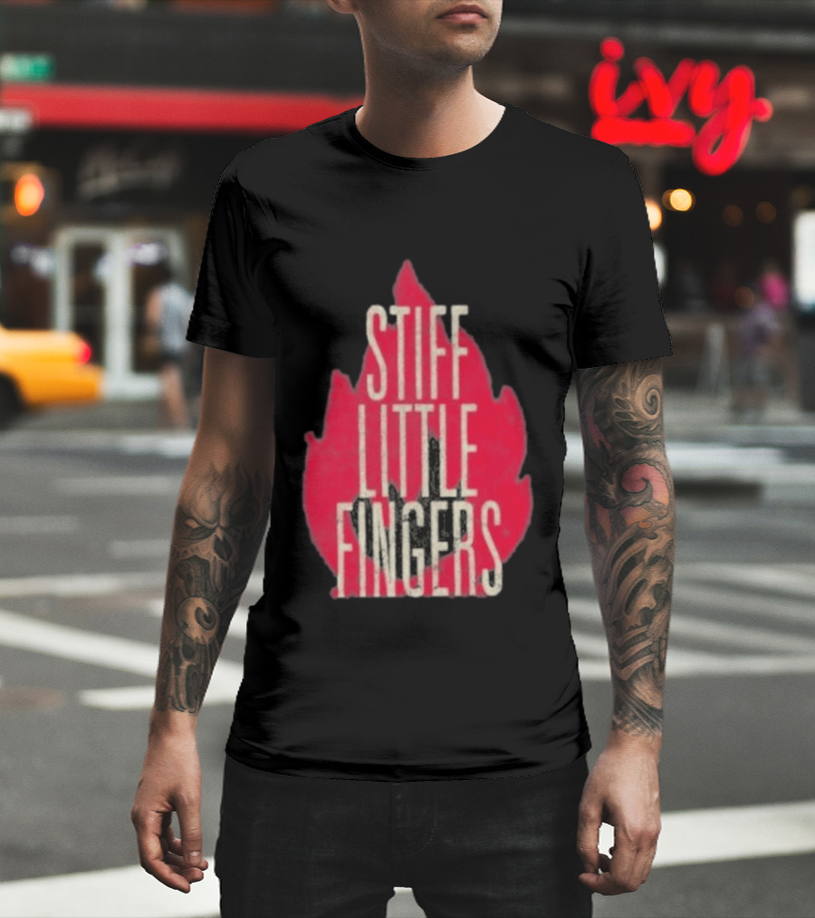Stiff Little Fingers Brixton 91 Flame T-Shirt