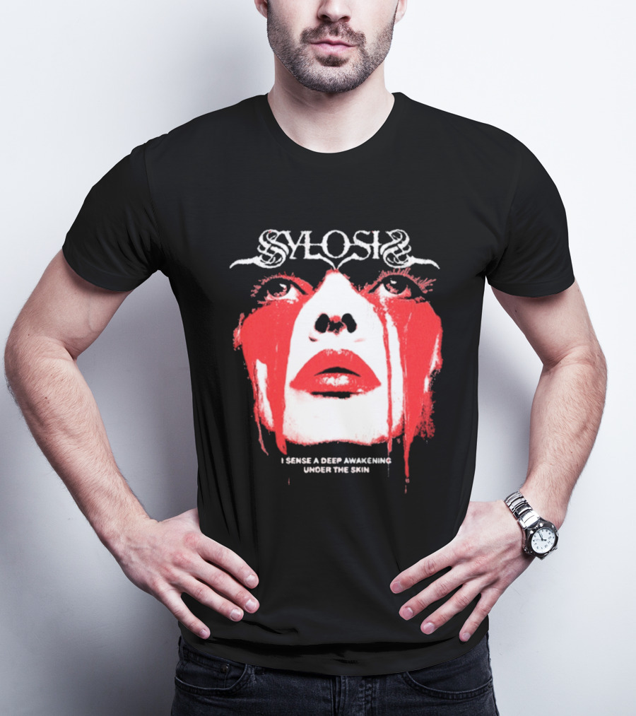 Sylosis I Sense A Deep Awakening Under The Skin Blood Tears Face T-Shirt