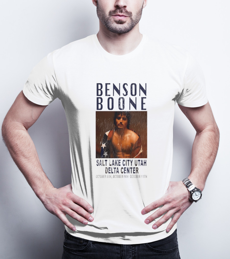 Benson Boone Salt Lake City Utah Delta Center October 8th 9th 11th T-Shirt