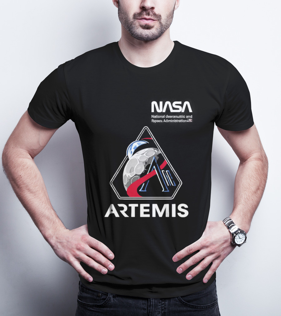 NASA Artemis 2 Mission Moon Exploration T-Shirt