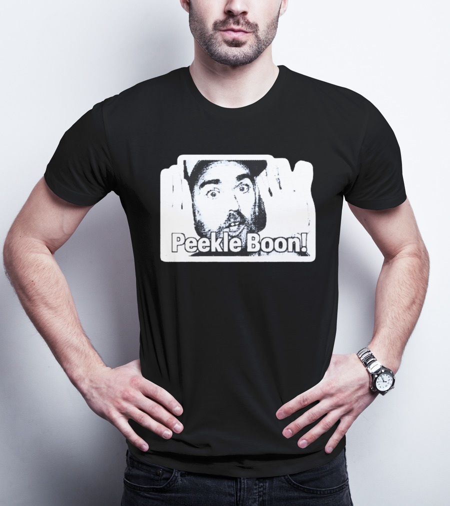 Tavin Dillard Peekle Boon Funny Expression T-Shirt