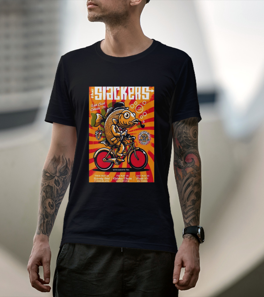 The Slackers West Coast Canada Tour 2026 Victoria Ska And Reggae Society With Guests TBA T-Shirt