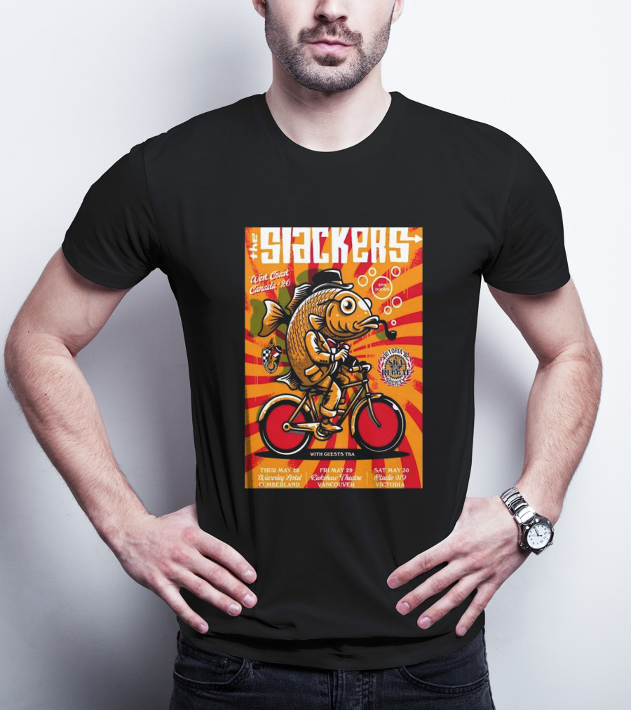 The Slackers West Coast Canada Tour 2026 Victoria Ska And Reggae Society With Guests TBA T-Shirt