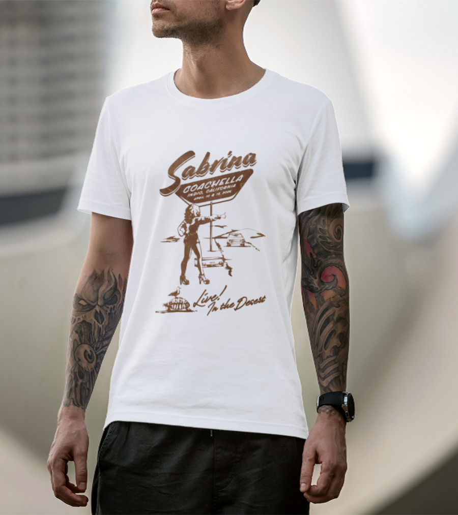 Sabrina Live In The Desert T-Shirt