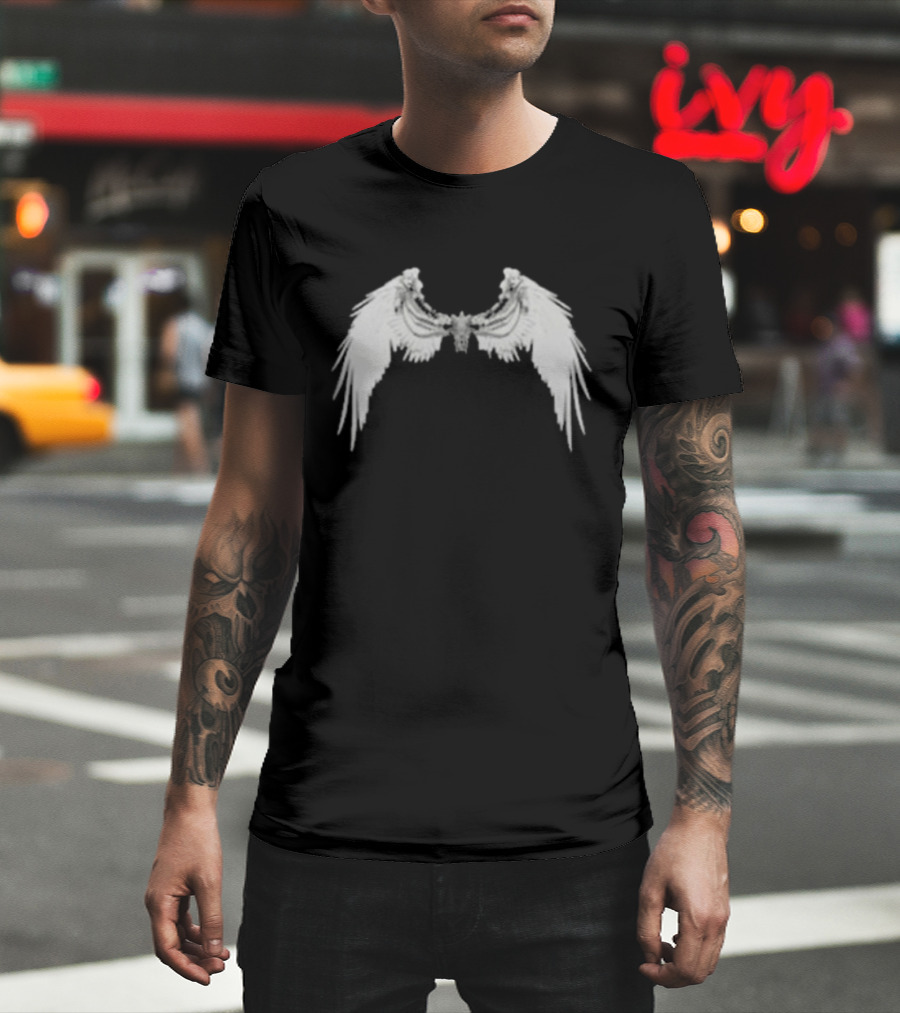 Anyma X Lisa Bad Angel Wing T-Shirt