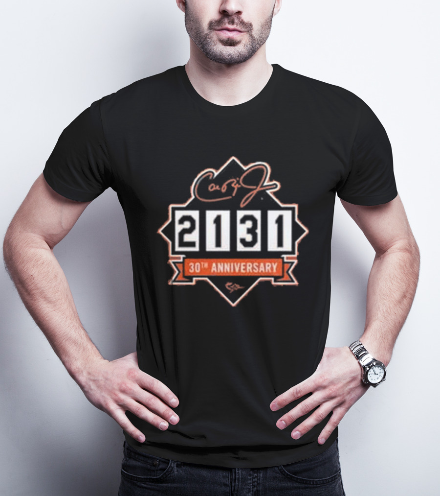 Baltimore Orioles Cal Ripken Jr. 2131 30th Anniversary Night 2026 T-Shirt