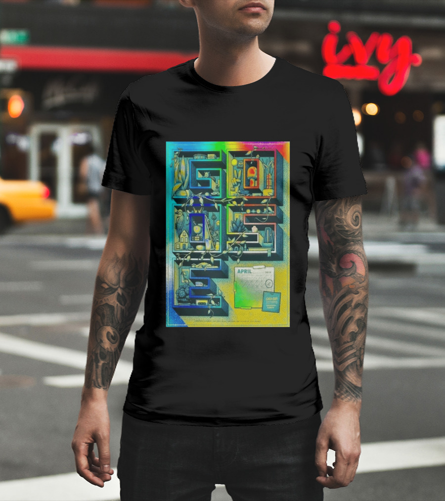 GOOSE Coca Cola Amphitheater April 2024 T-Shirt