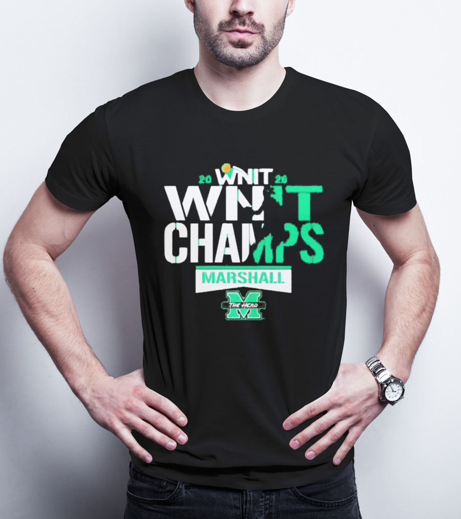 Marshall Thundering Herd 2026 WNIT Champs T-Shirt