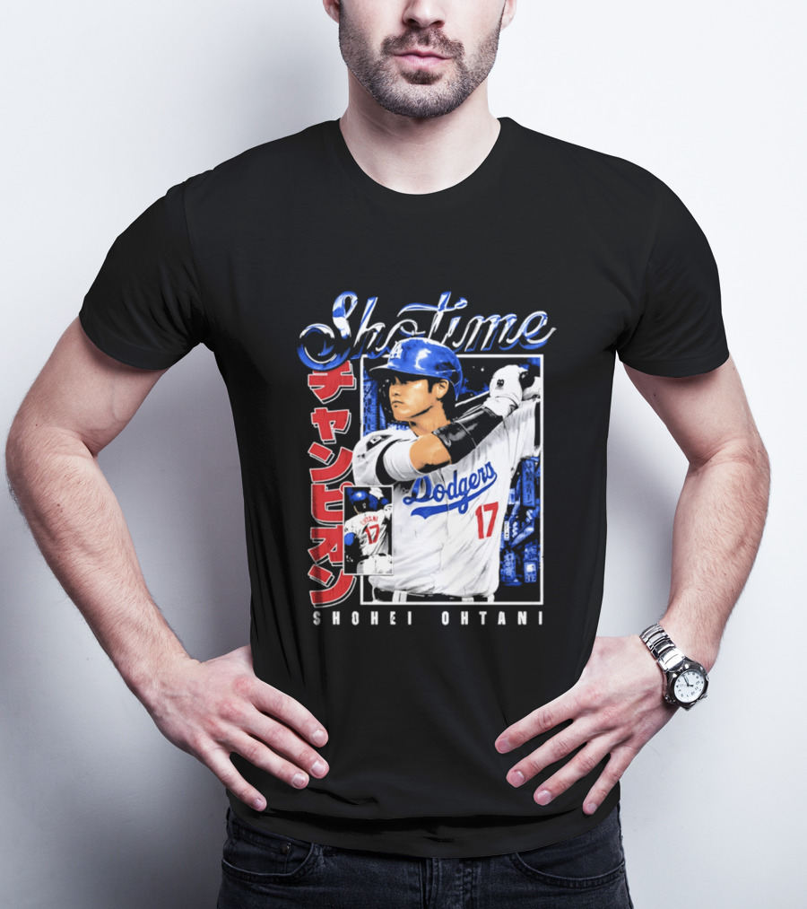 Showtime Shohei Ohtani Dodgers Champion 2026 T-Shirt
