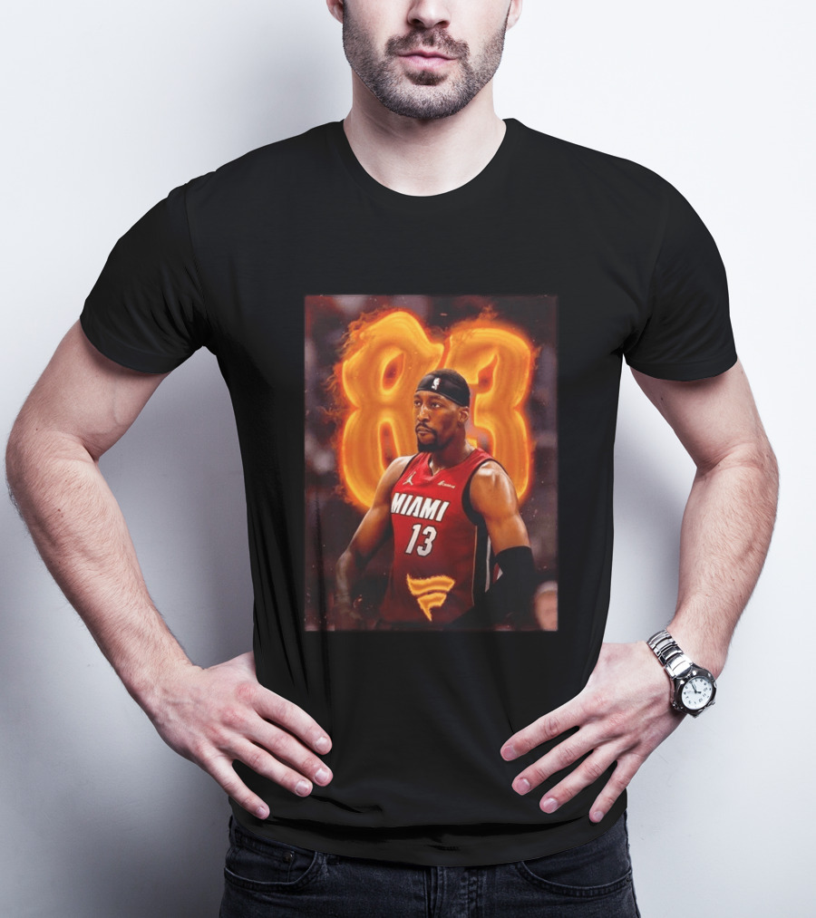 Bam Adebayo Miami 83 Points NBA 13 Basketball Heat T-Shirt