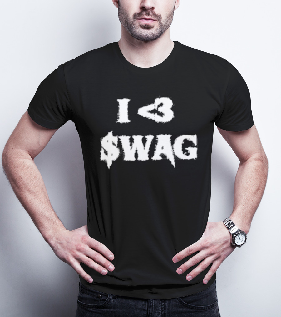 I Love $Wag Nightmare Embrace The Urban Streetwear Vibe T-Shirt