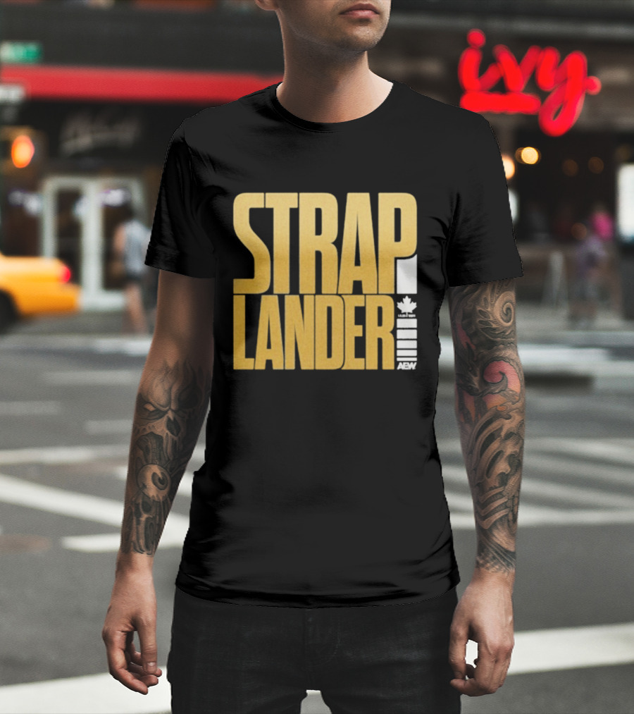 Kris Statlander STRAPlander AEW Championship Wrestling T-Shirt