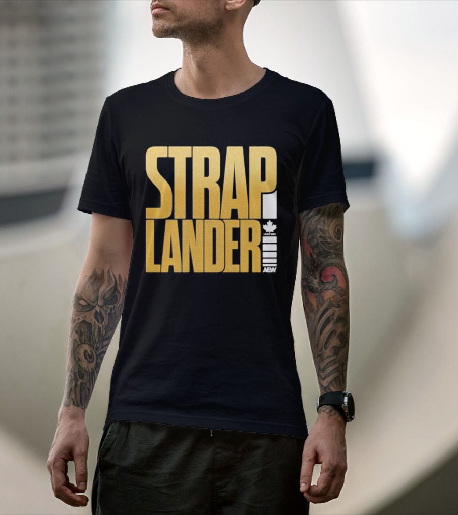 Kris Statlander STRAPlander AEW Championship Wrestling T-Shirt