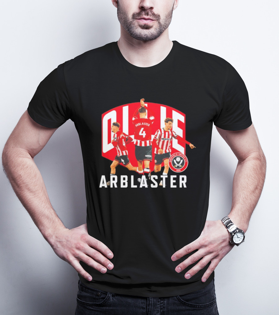 Ollie Arblaster 4 Sheffield United FC Player 1867 T-Shirt