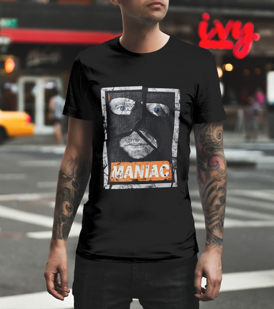 Eric Young Maniac Masked Face T-Shirt