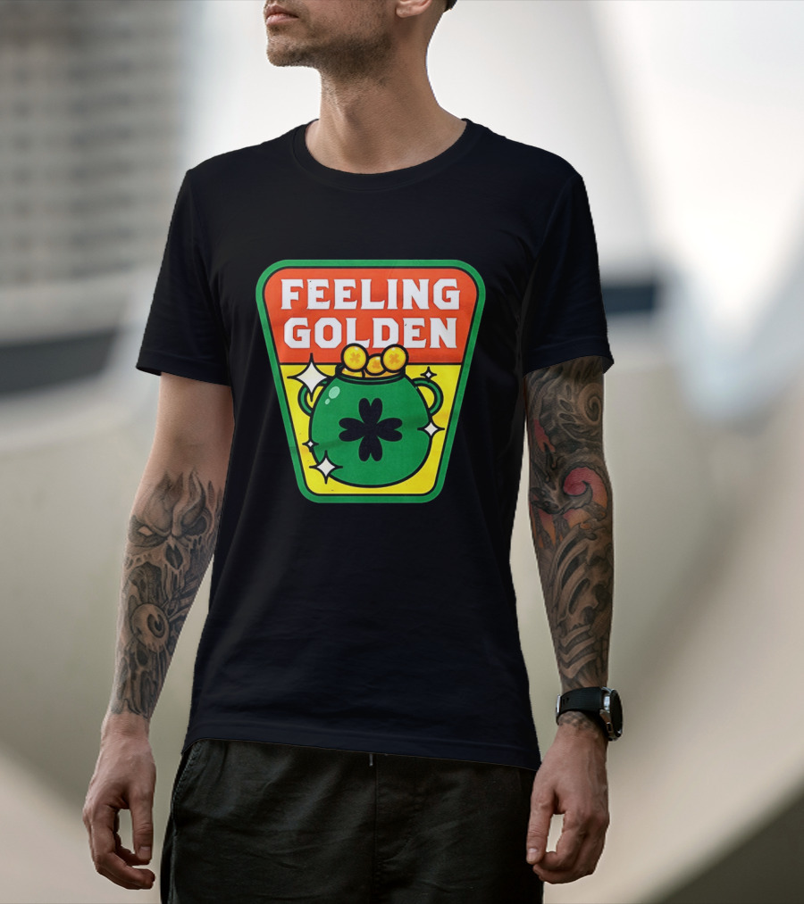 Feeling Golden Pot Of Gold St. Patrick's Day T-Shirt