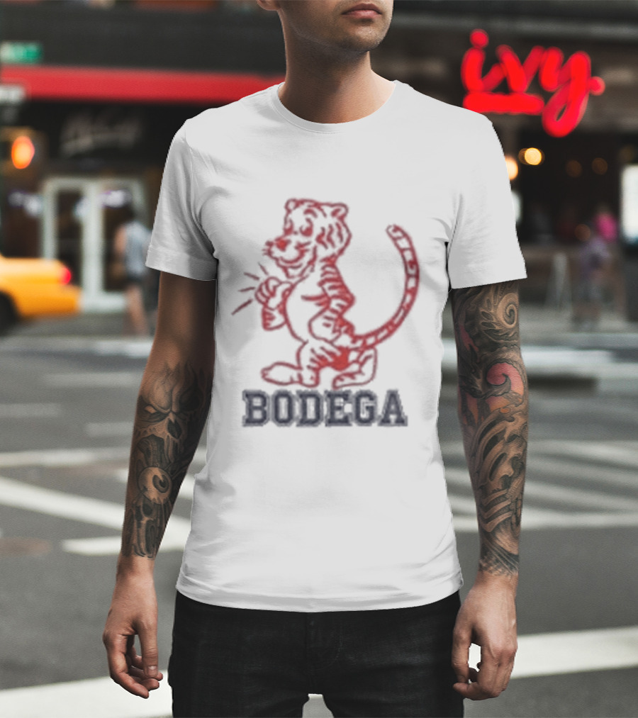 Bodega Cat Drawing T-Shirt