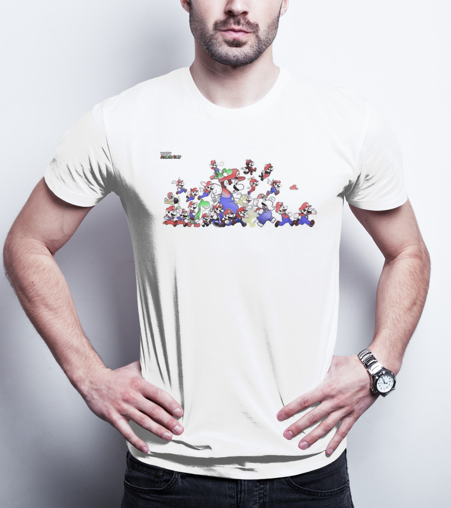 Super Mario Movie Celebration Happy Mar10 Day T-Shirt
