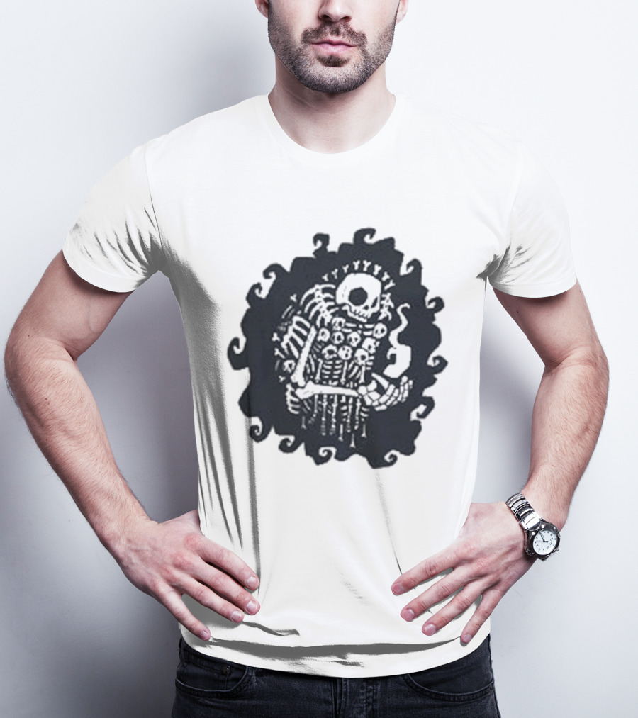 First Of The Dead Celestigail Intricate Skeleton Monster T-Shirt