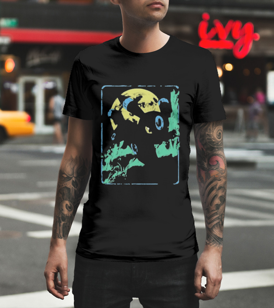 8thwndr Moonbreon Neon Lunar Creature T-Shirt
