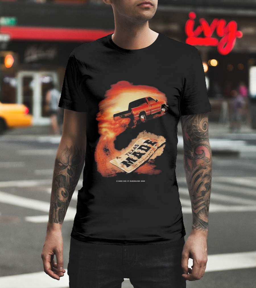 Dios Did It Ourselves Texas Made Truck Puro Texas T-Shirt