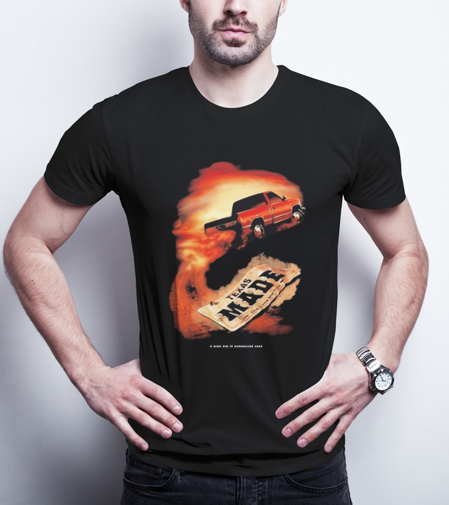 Dios Did It Ourselves Texas Made Truck Puro Texas T-Shirt