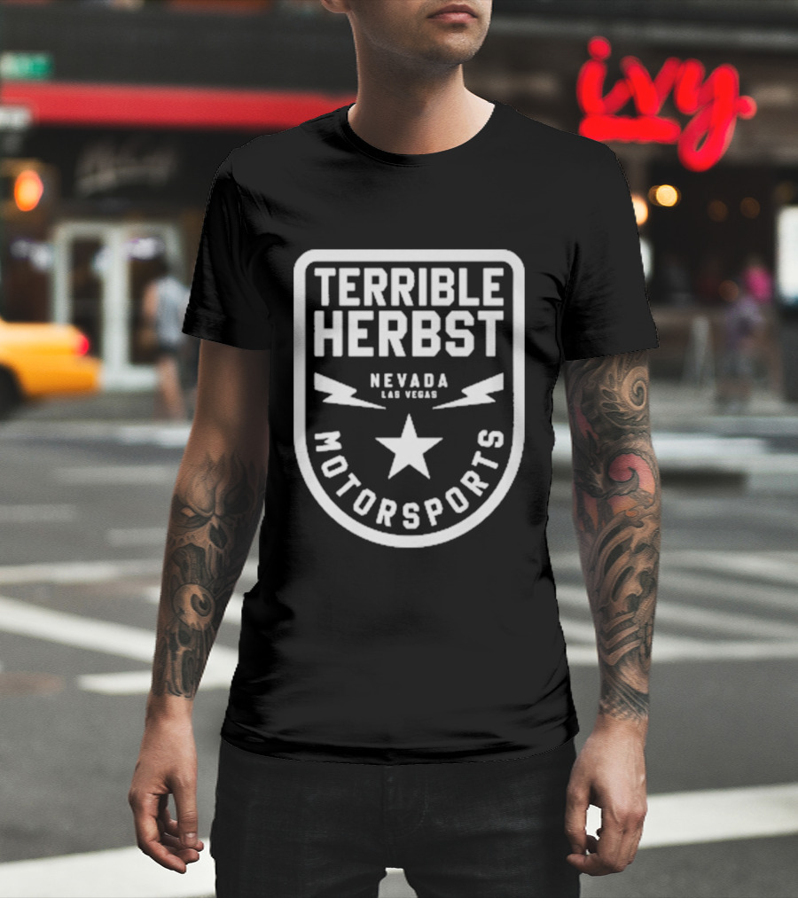 Terrible Herbst Motorsports Nevada Las Vegas Star T-Shirt