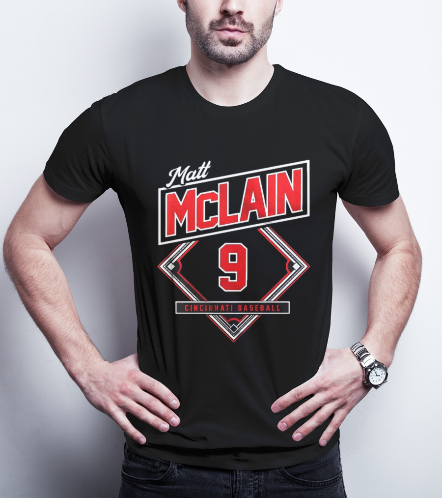 Cincinnati Baseball Matt McLain 9 T-Shirt