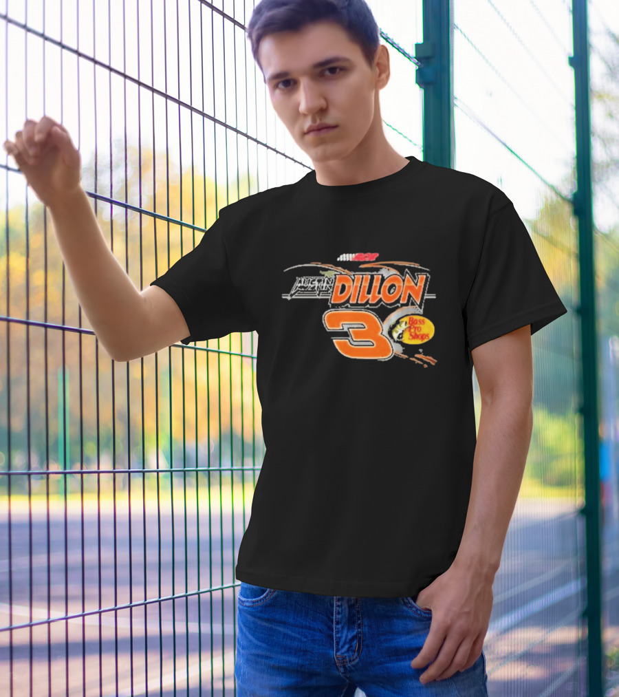 Austin Dillon 3 Bass Pro Shops 2026 Racing T-Shirt