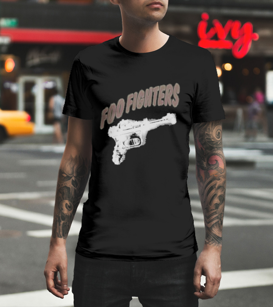 Foo Fighters Ray Gun T-Shirt