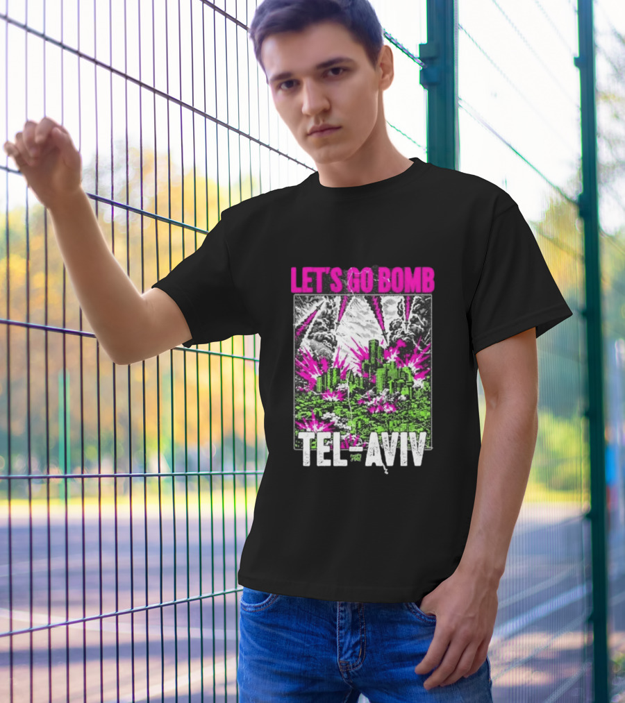 Let’s Go Bomb Tel Aviv Punk Album T-Shirt