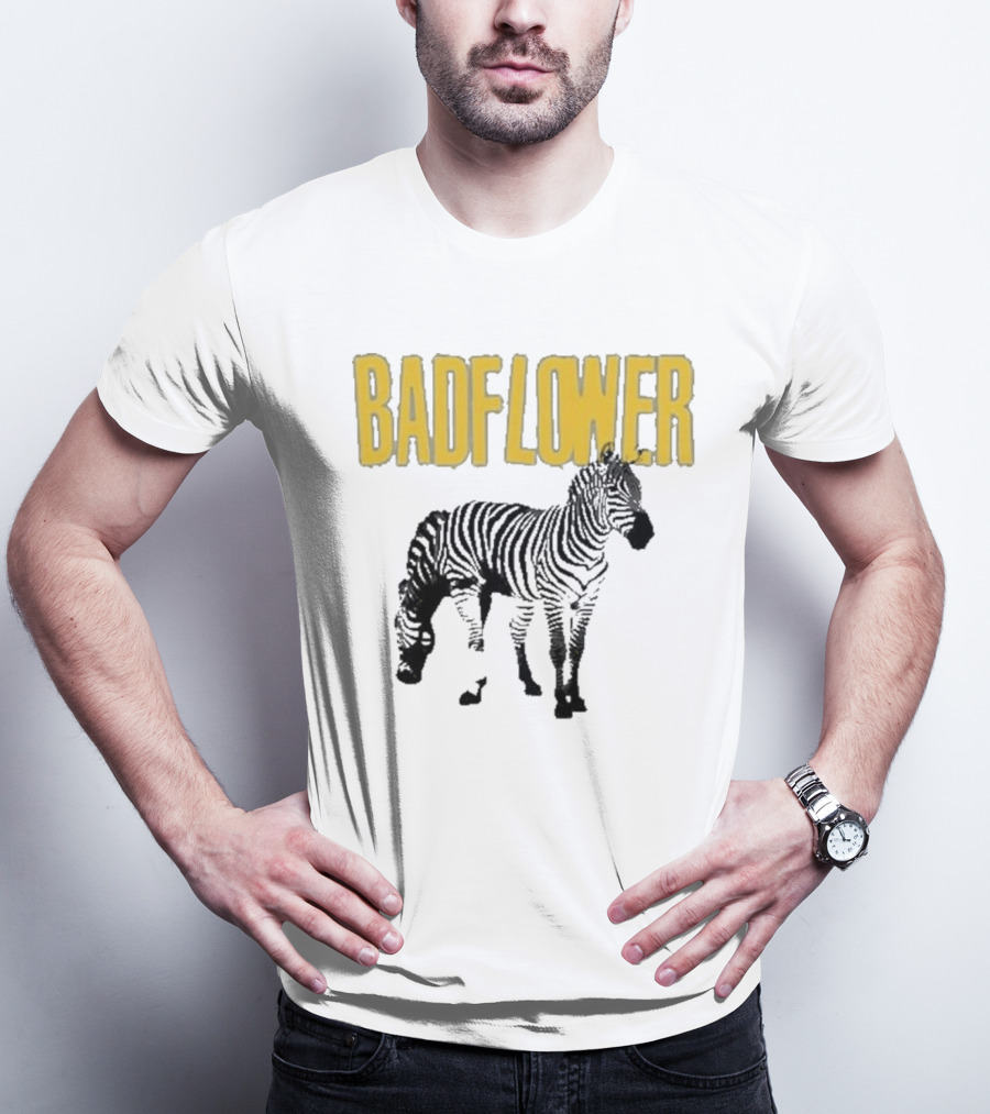 Badflower Zebra T-Shirt