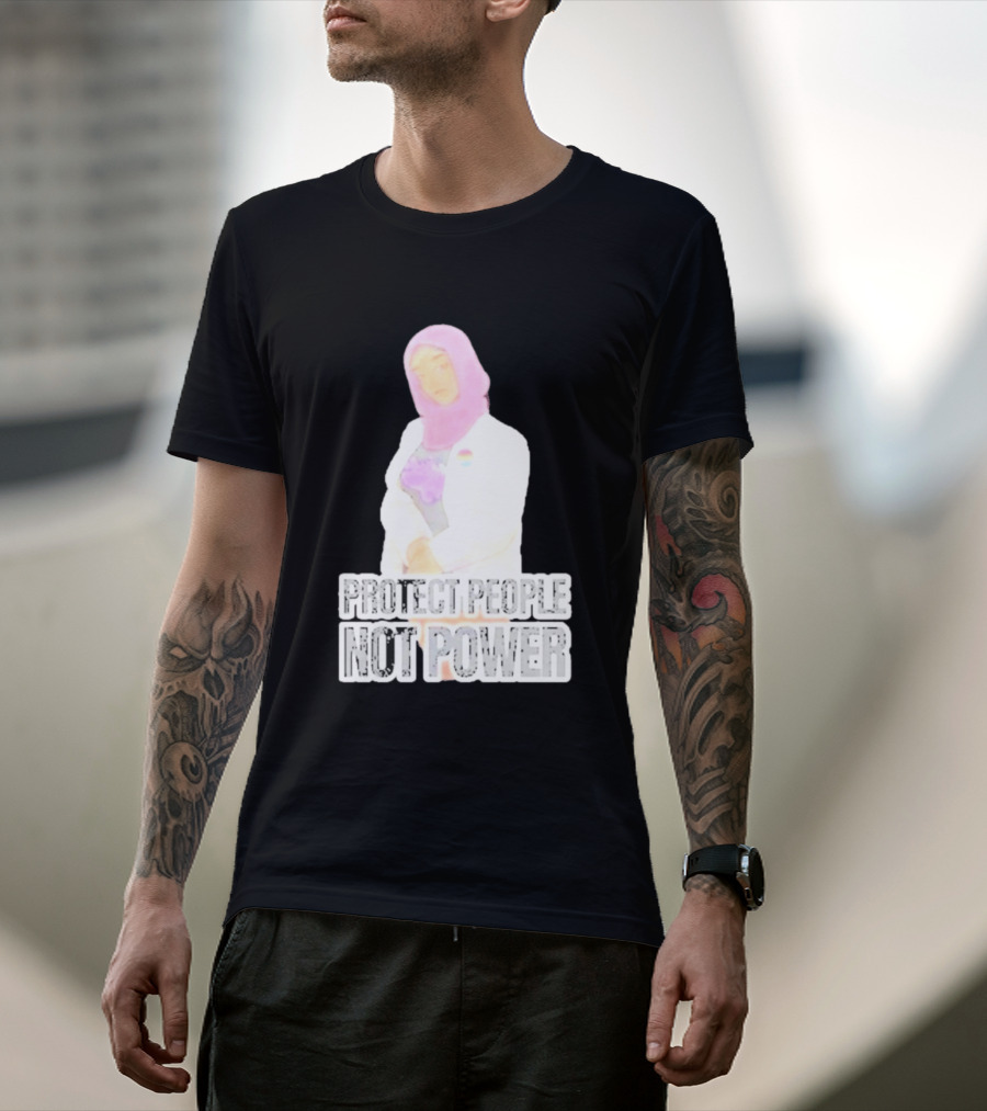 C. M. Alongi Protect People Not Power T-Shirt