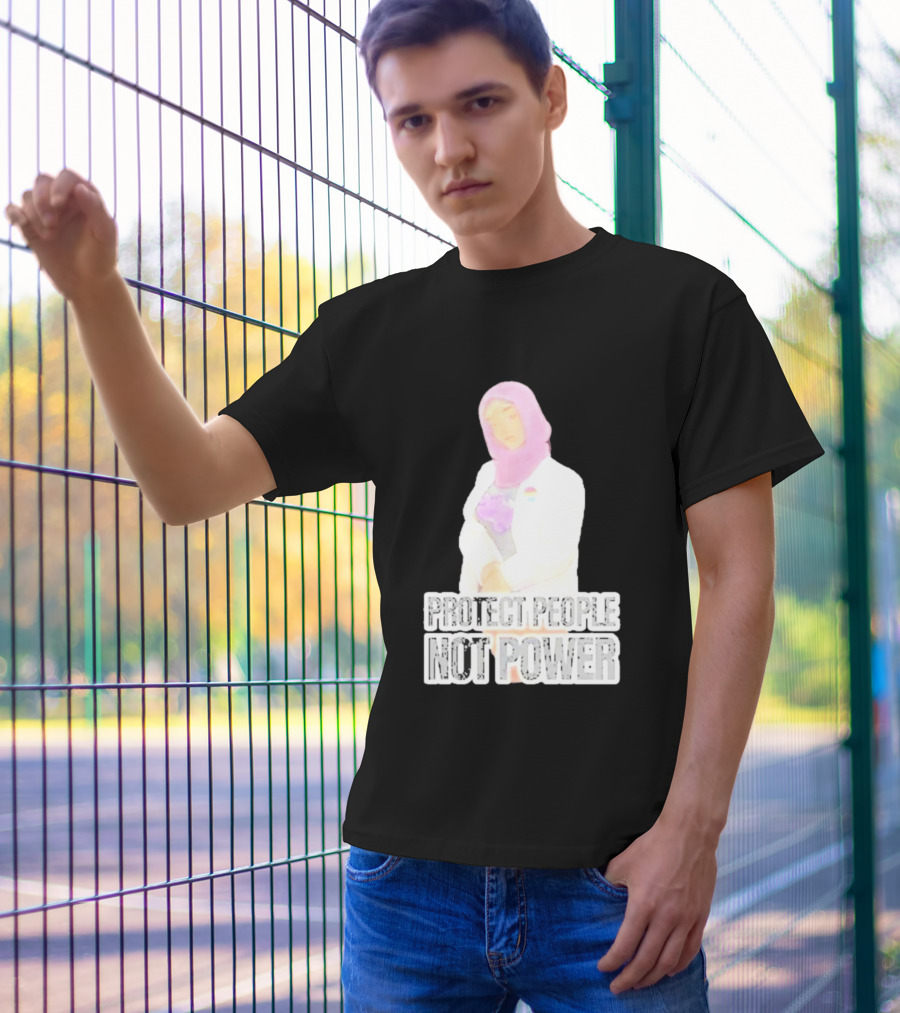 C. M. Alongi Protect People Not Power T-Shirt