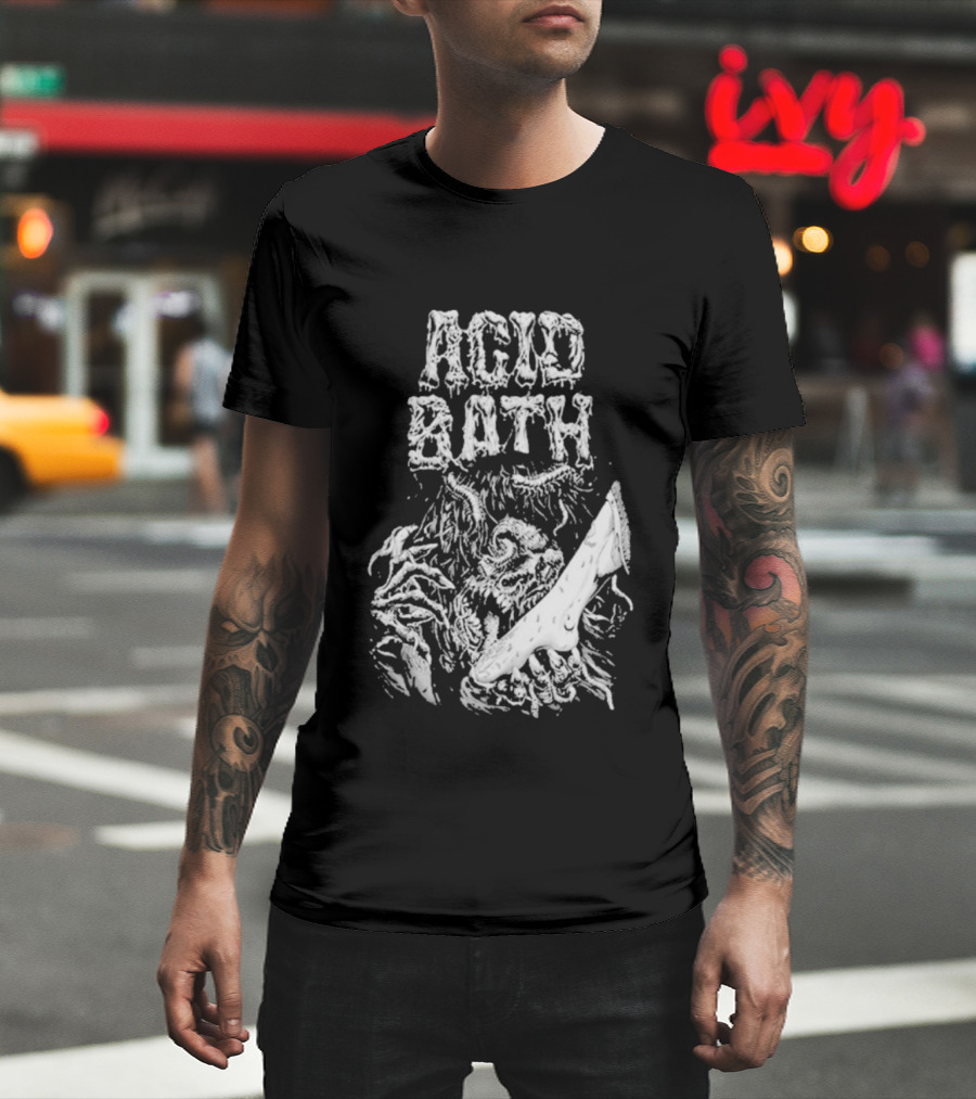 Acid Bath Cinderella Grunge Horror Aesthetic T-Shirt