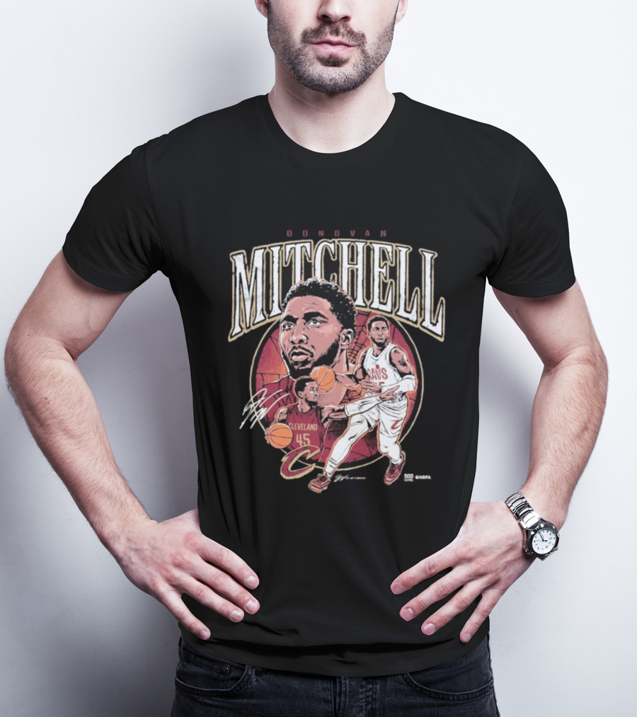 Donovan Mitchell Cleveland Cavaliers Basketball Sports T-Shirt
